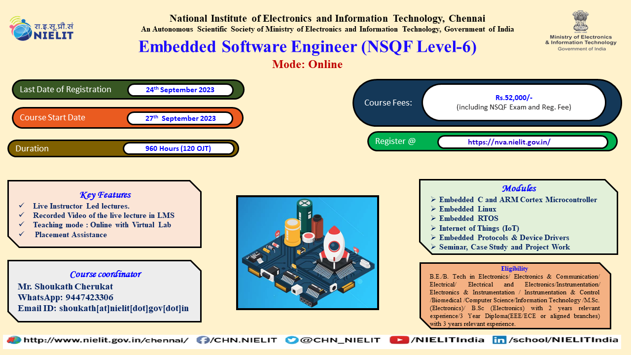 Certified Embedded Software Engineer (NSQF Level-6).png | Government of India : National ...